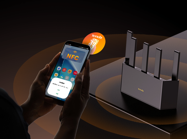 One-Touch Wi-Fi Connection with NFC
